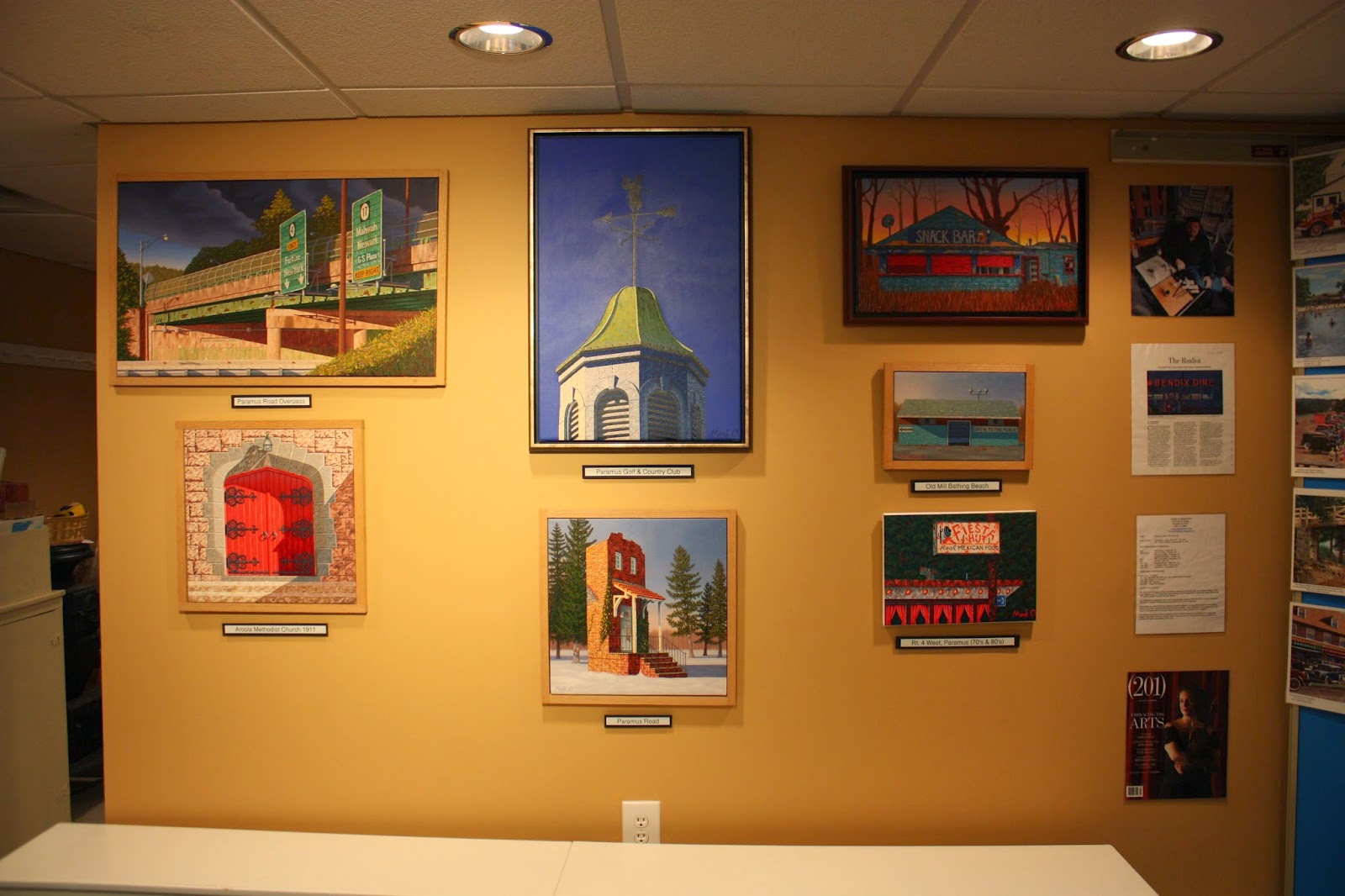 MARK OBERNDORF FINE ART: Wyckoff Avenue House - Wyckoff, NJ