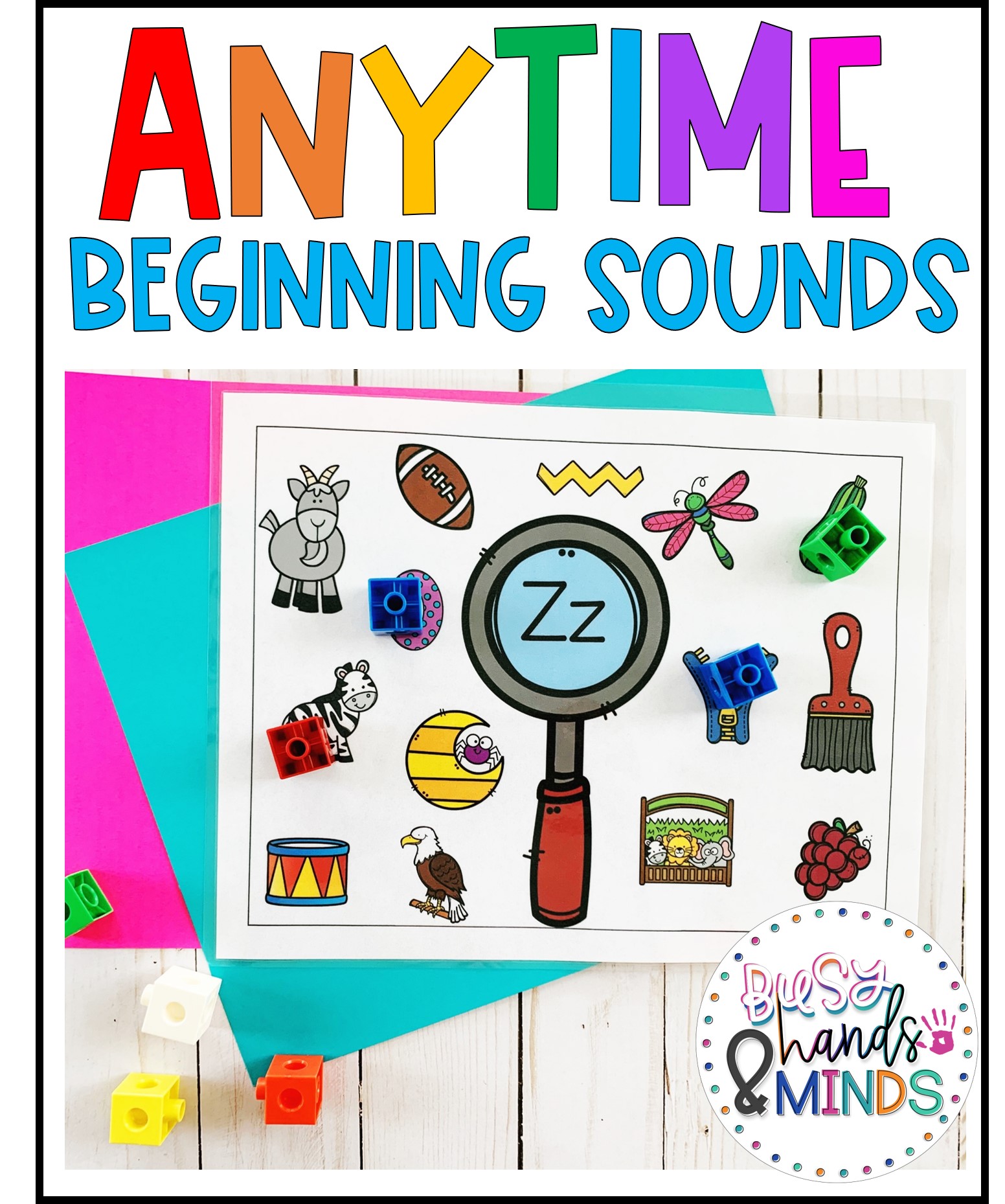 Beginning Sounds Centers and Activities for Preschool, Prek, and ...
