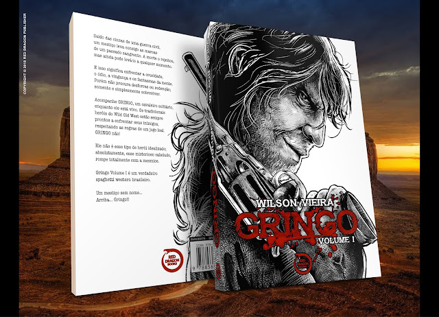 WILSON VIEIRA FUMETTI: GRINGO - VOLUME 1 - RED DRAGON PUBLISHER/BOOKS