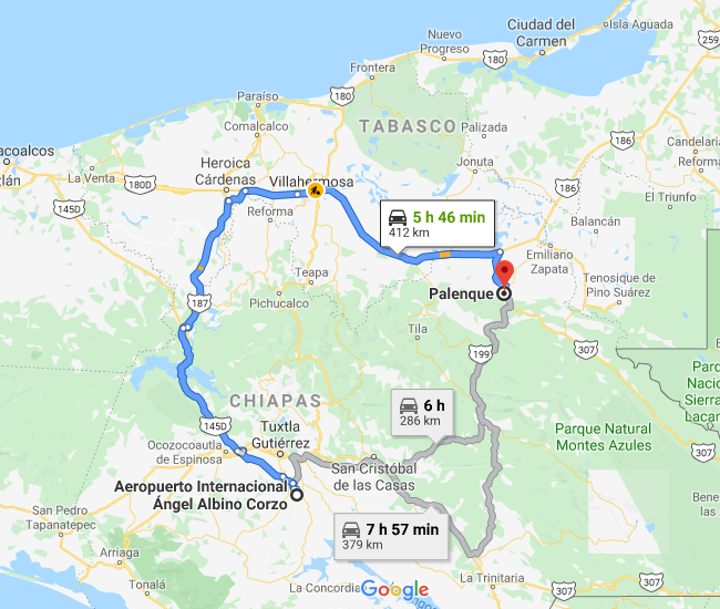 Keddy México: Cómo llegar a Palenque ¿Desde Villahermosa o Tuxtla ...