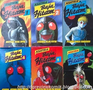 Review Komik: KSATRIA BAJA HITAM