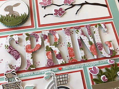 the crafty yogi: Spring Framed Art Sampler