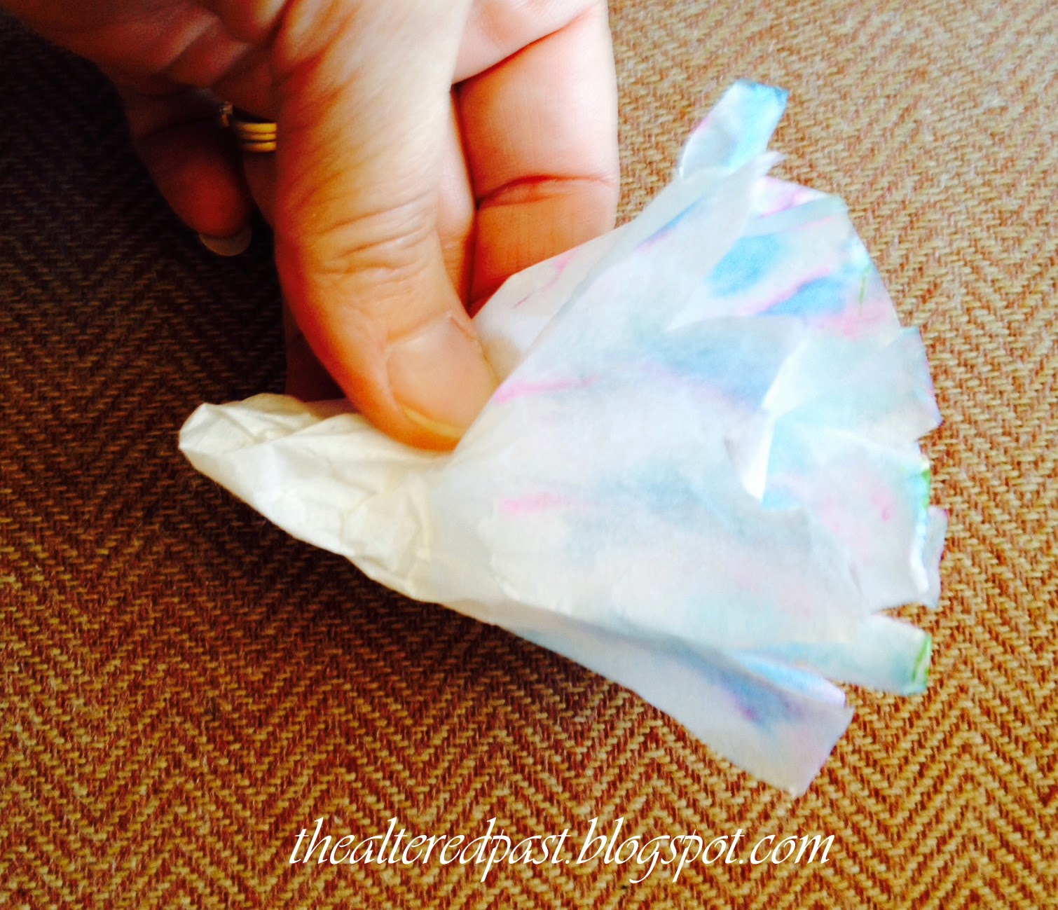 a.forte's blog of Spain Hill Farm: Beautiful Coffee Filter Flowers