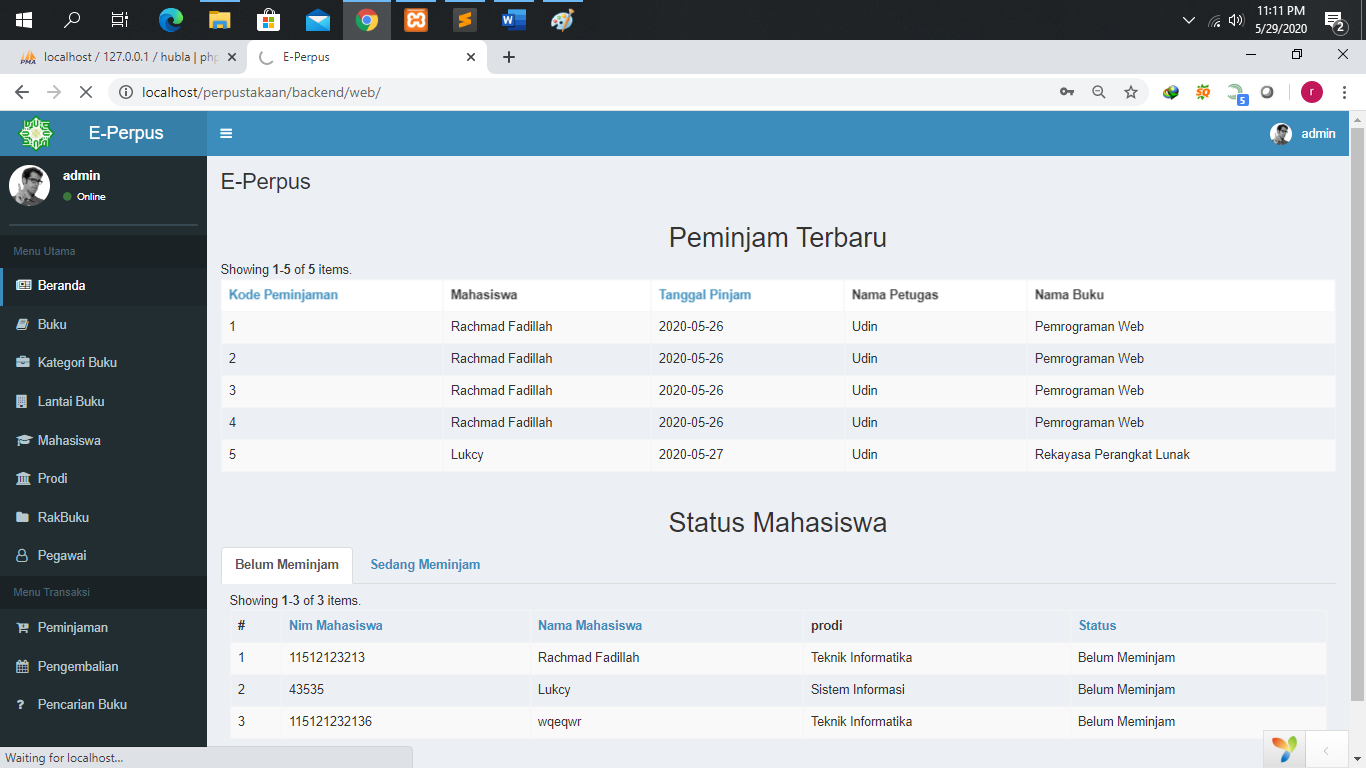 Download Aplikasi Perpustakaan Berbasis Web - Dunia Pemrogramanque