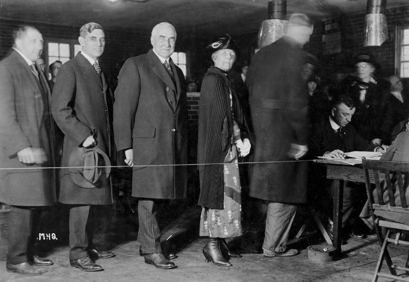 Warren Harding's Front Porch Campaign: Tuesday, November 2, 1920 ...
