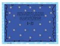 Buggy for First Grade : Snowflake Counting Math Center Freebie