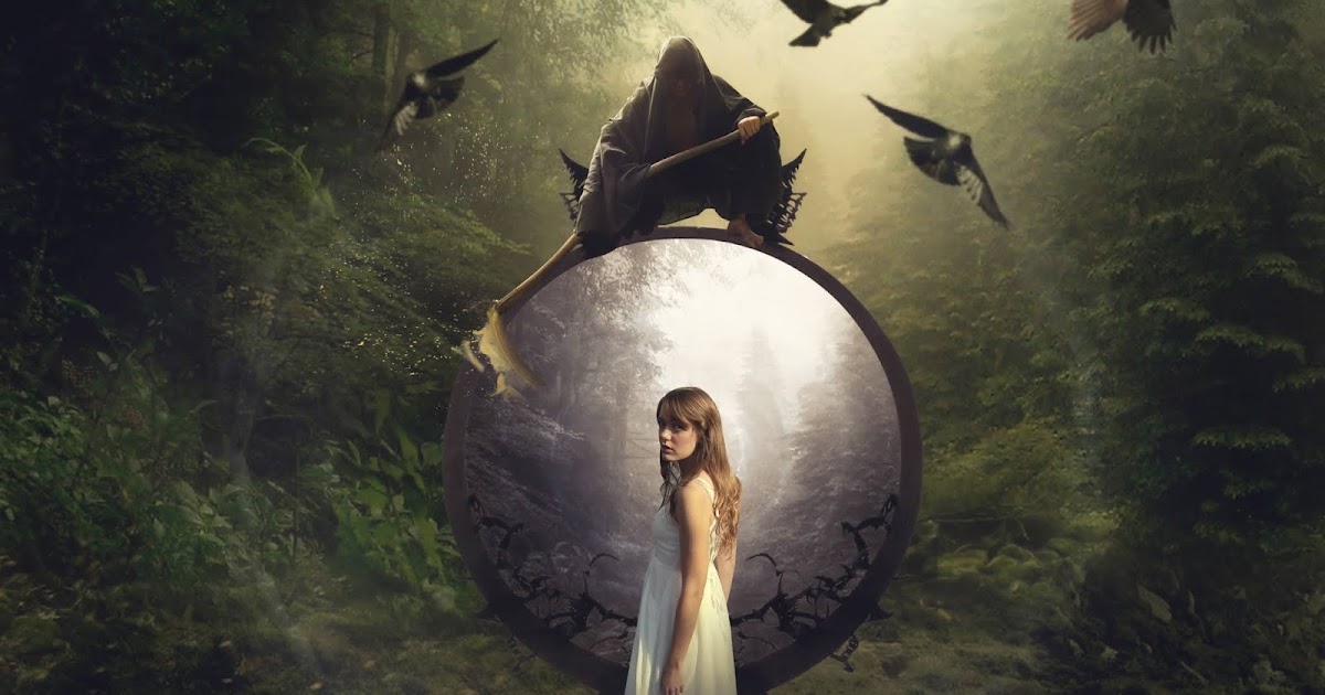 Visual art tutorials: Afterlife Portal Photoshop manipulation