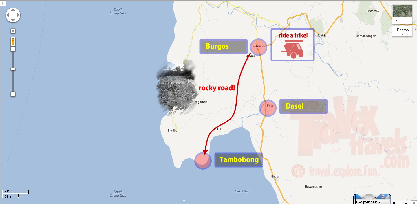 How to Get to Tambobong, Dasol, Pangasinan (with Maps) - Travex Travels ...