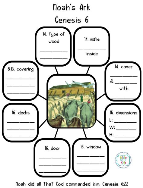 Noah's Ark | Bible Fun For Kids