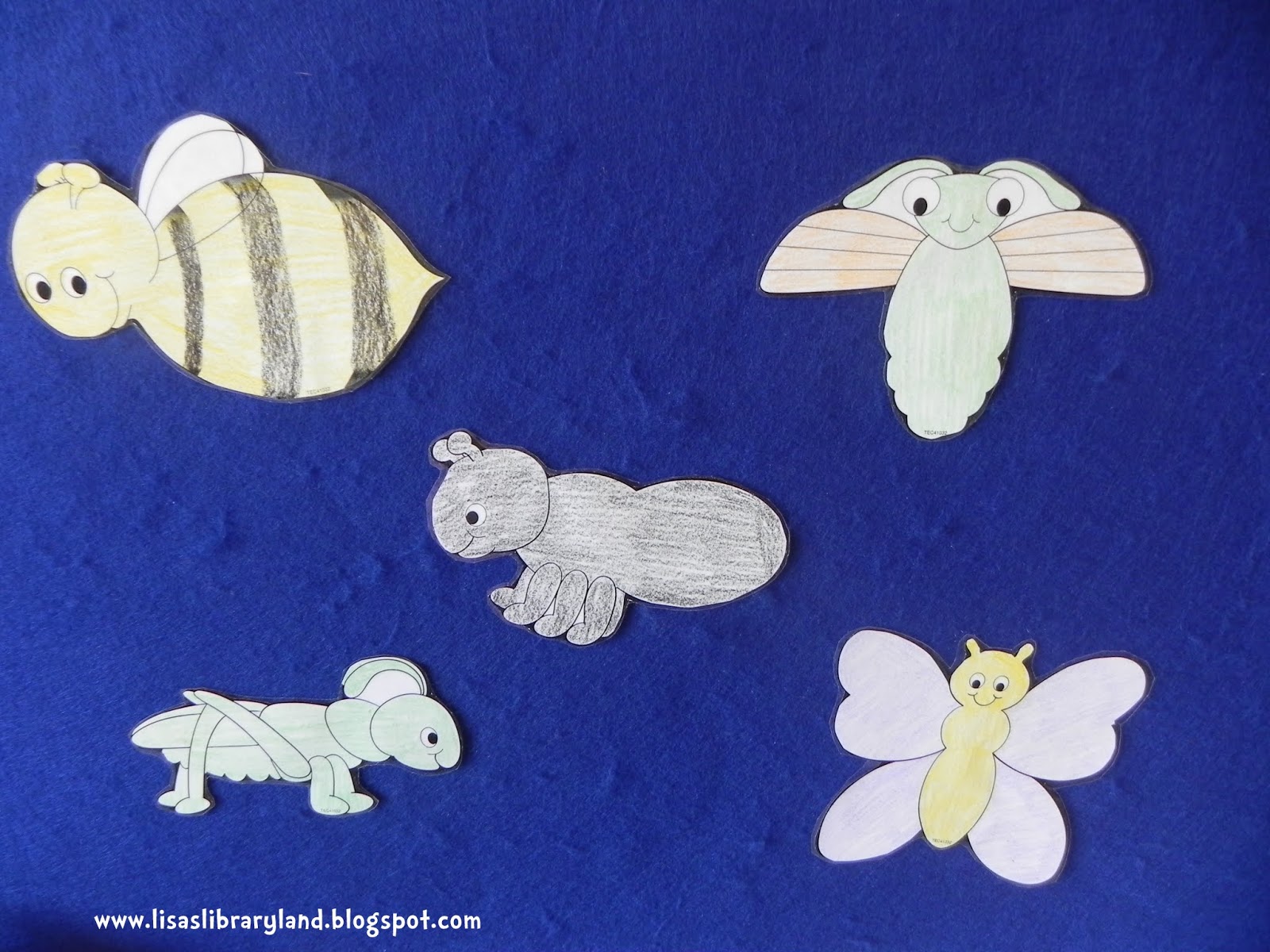 Libraryland: Flannel Friday-Bugs in a Rug