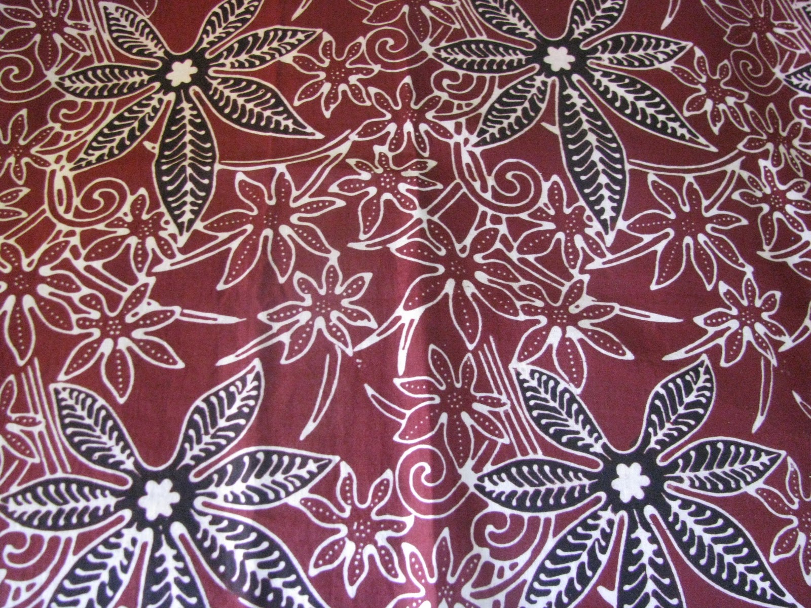 Rumah Kain Batik: Batik Cap Bondowoso Motif Daun Ketela