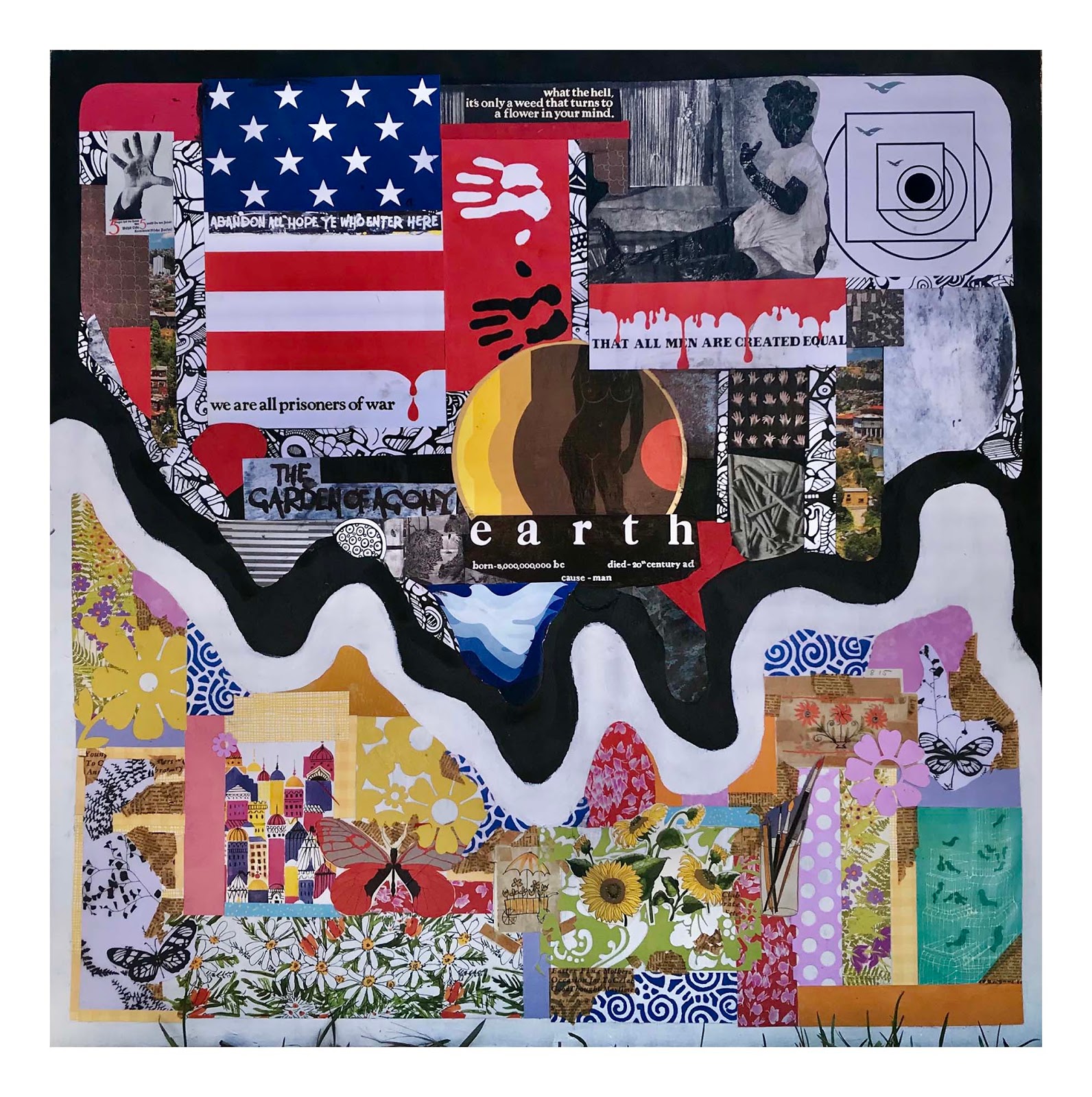 Juxtaposed Collage - Painting & Drawing II