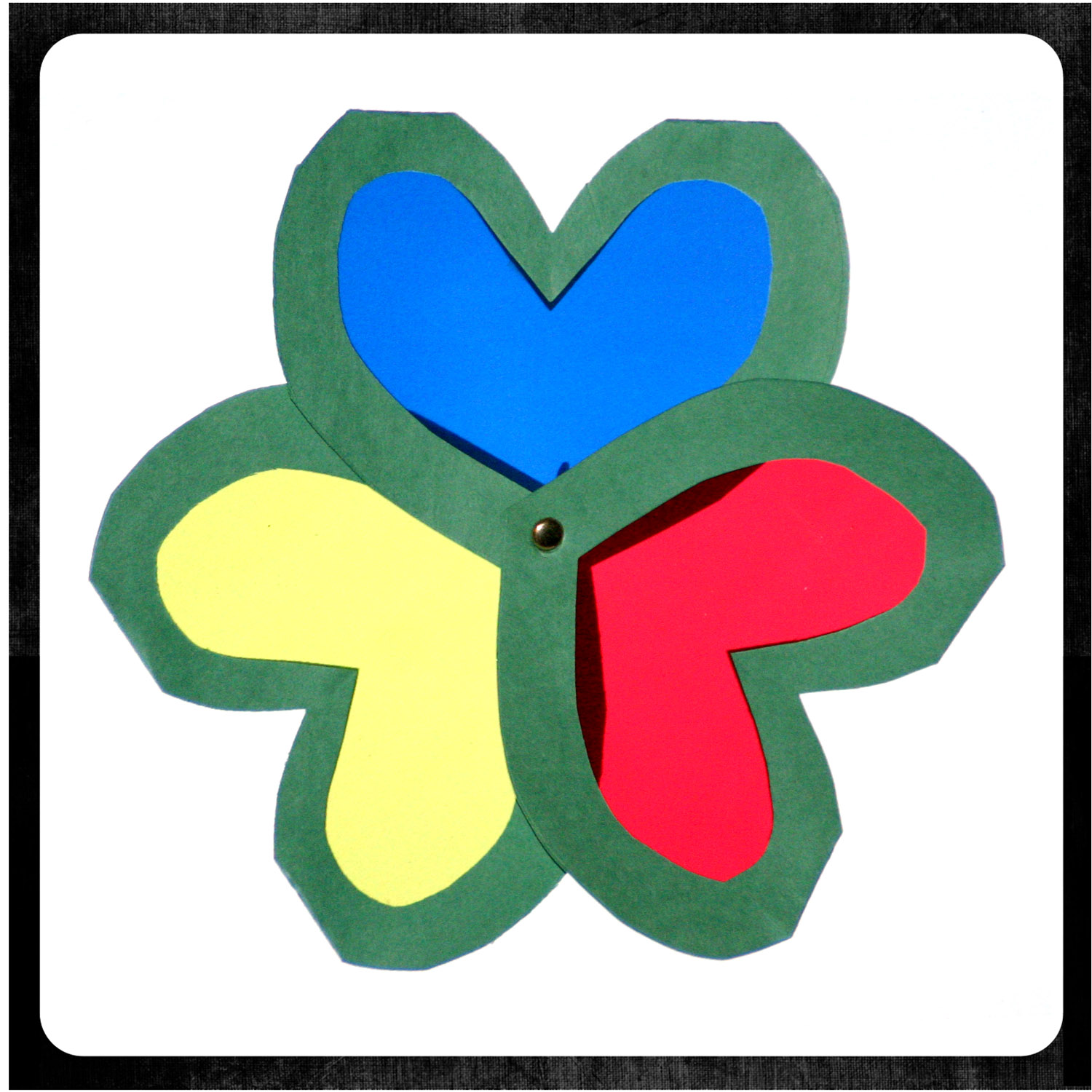 Mama's Little Muse: Shamrock Color Viewer: a craft and a tool in one