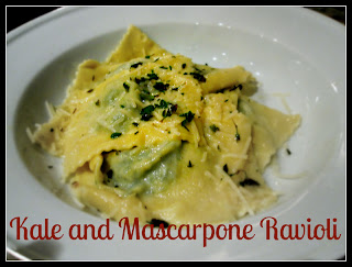 Kale and Mascarpone Ravioli: Fresh and Tasty ~ Inside My Present