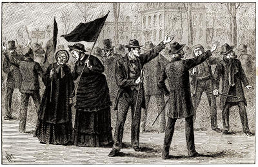 The Story of a House: The Thanksgiving Day Protest March of 1884