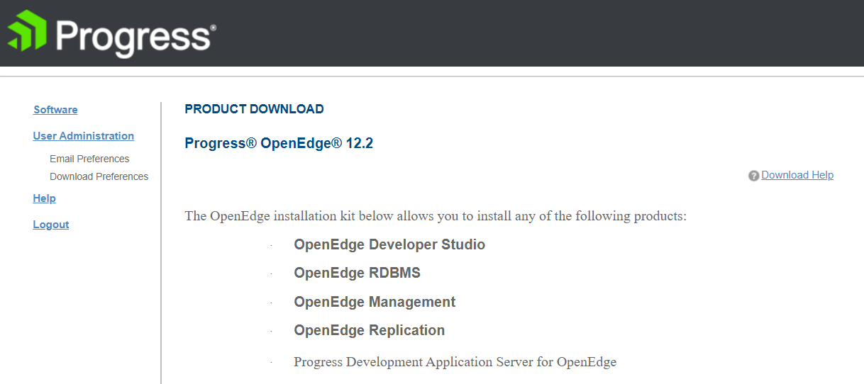 Instalar versión Trial Progress OpenEdge en Windows
