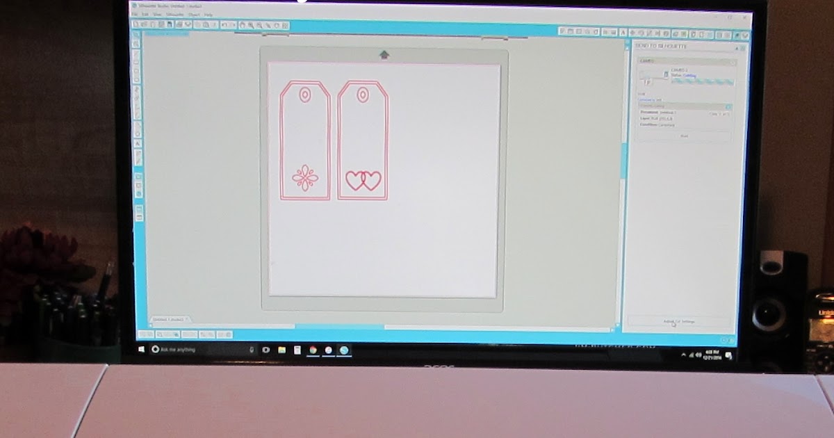 Layered Cut-Out Bookmarks