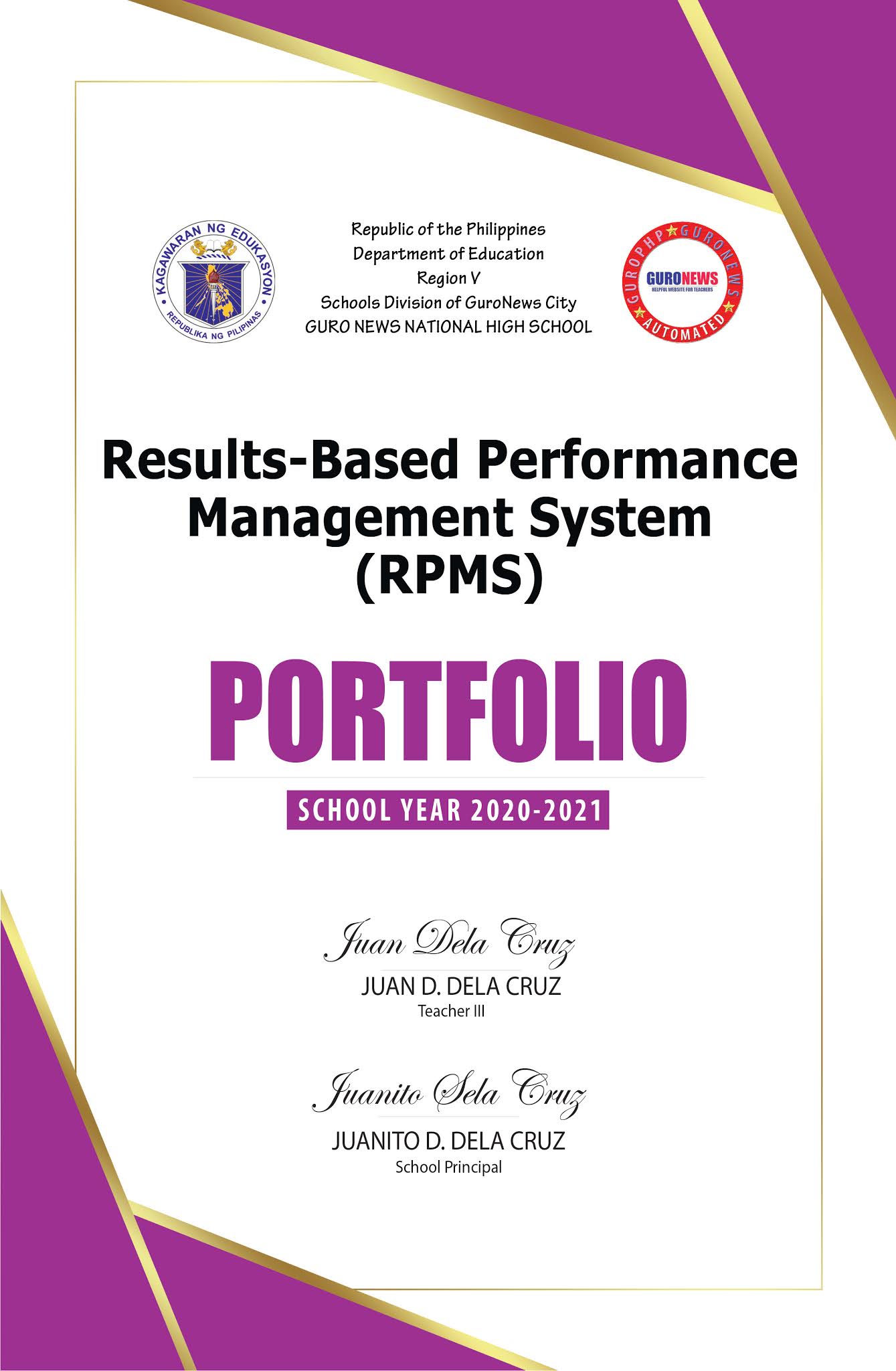 NEW RMPS COVERS | EDITABLE | 2020-2021