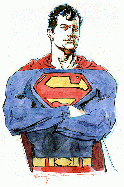 DC Comics of the 1980s: Superman by Bill Sienkiewicz