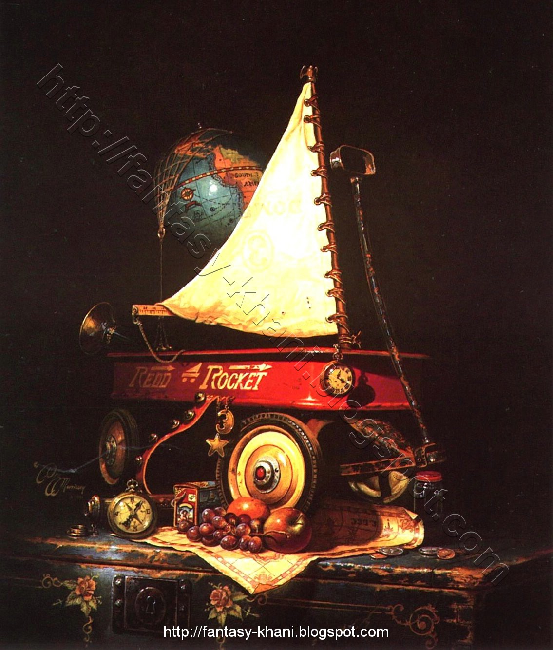 Fantasy Art Gallery: Still life by Dean Morrissey