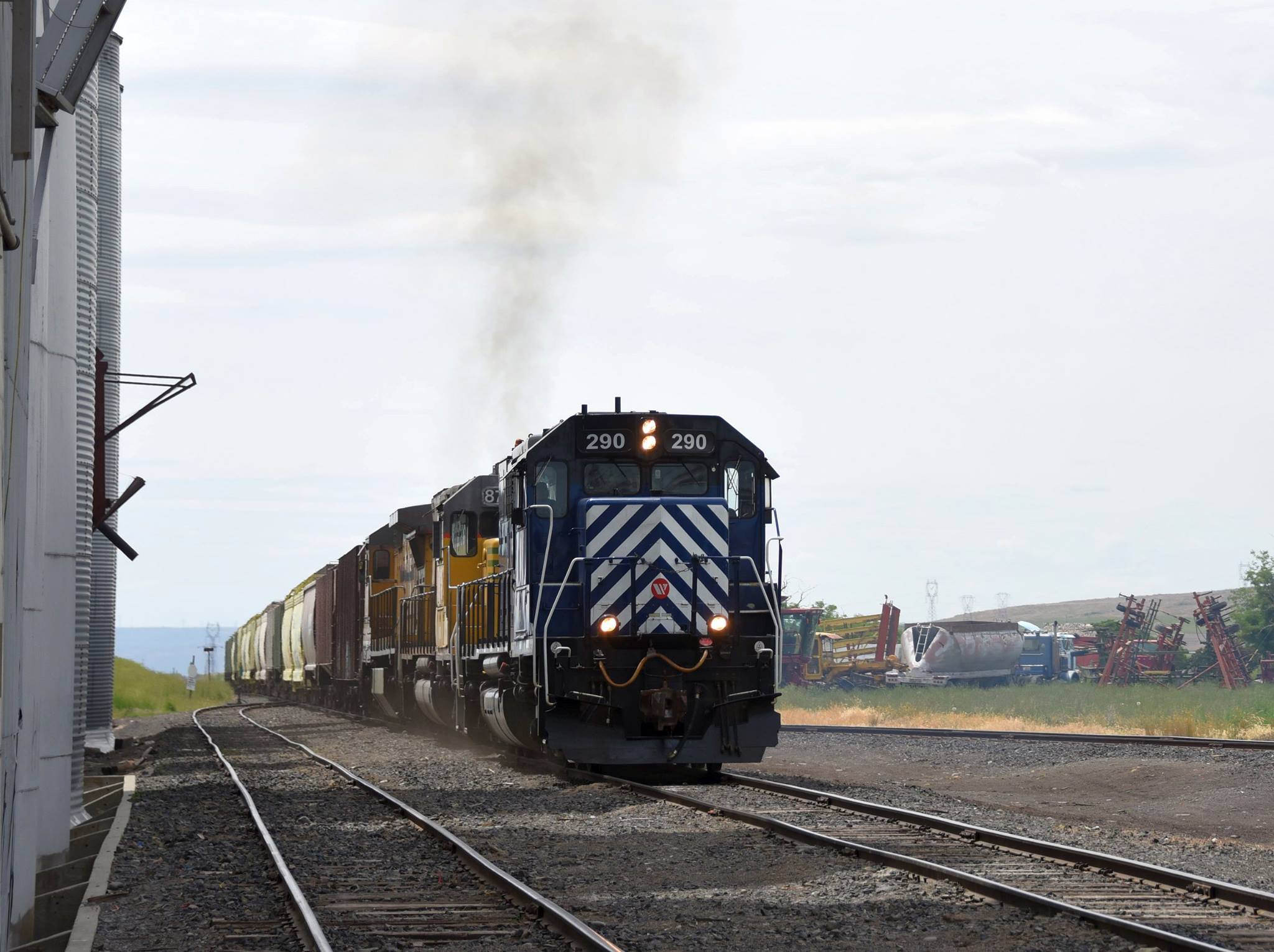 Big Bend Railroad History: MRL 290 Makes A Guest Appearance