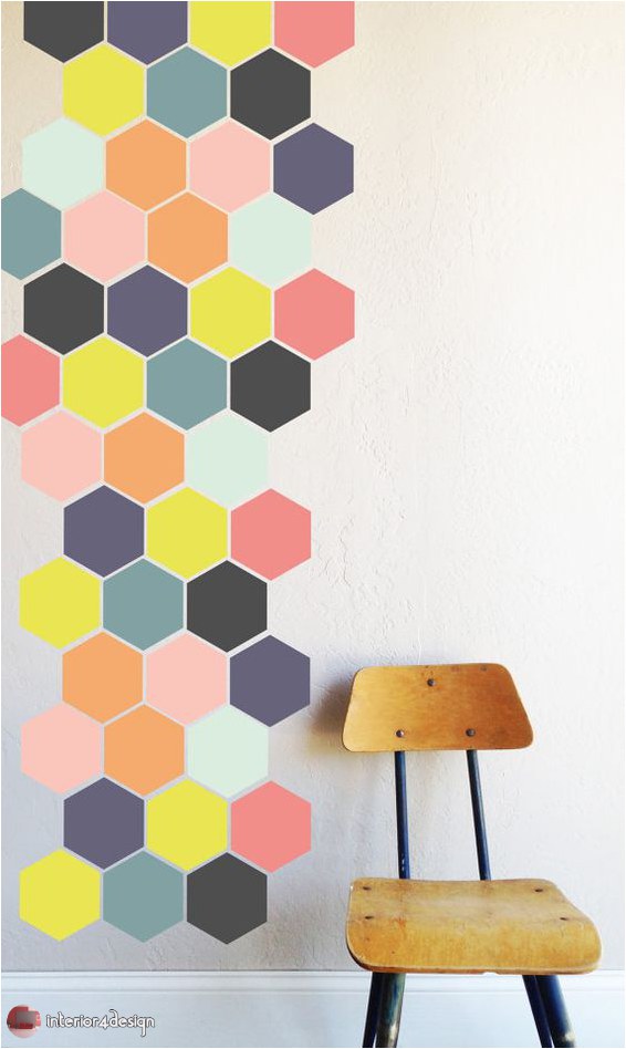 Painting Geometric Shapes - Interior4desigN