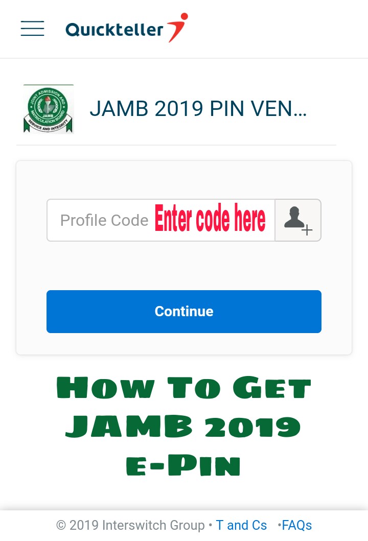 How To Get 2019 JAMB Epin For Registration how-to-get-2019-jamb-epin-for-registration
