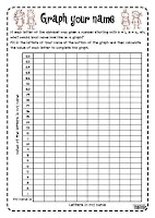 Classroom Freebies Too: Name Graphing