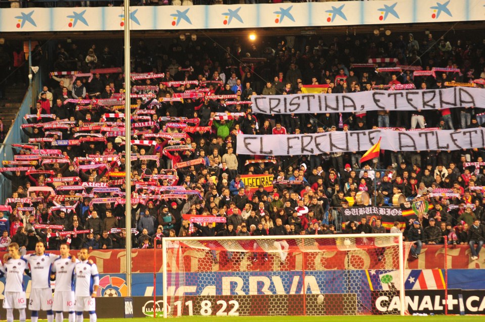Ultras of Spain: Atletico de Madrid - Getafe