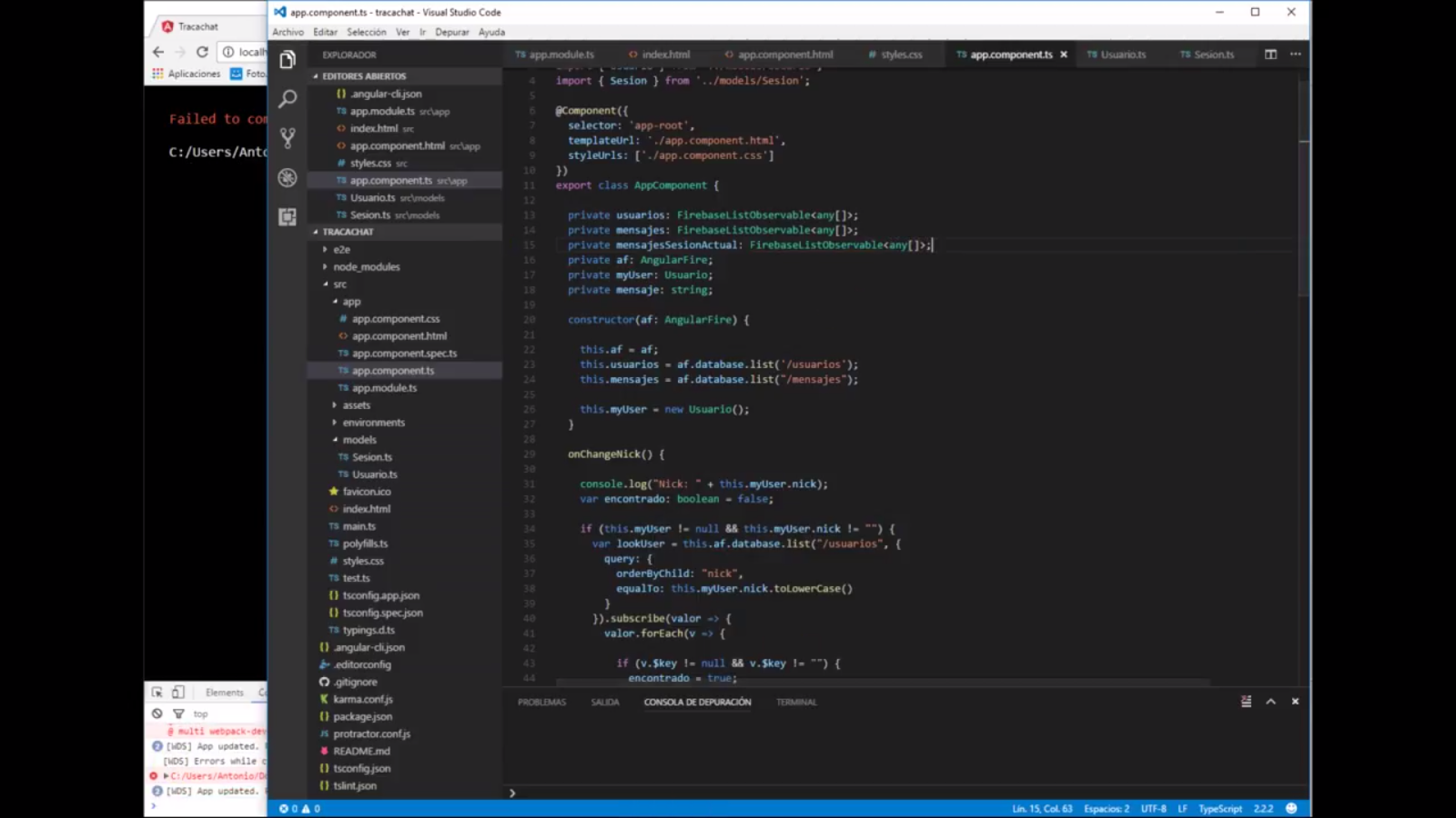 Angular 2, Firebase y materialize css - Parte 3 - Creación y ... Angular 2, Firebase y materialize css - Parte 3 - Creación y ...