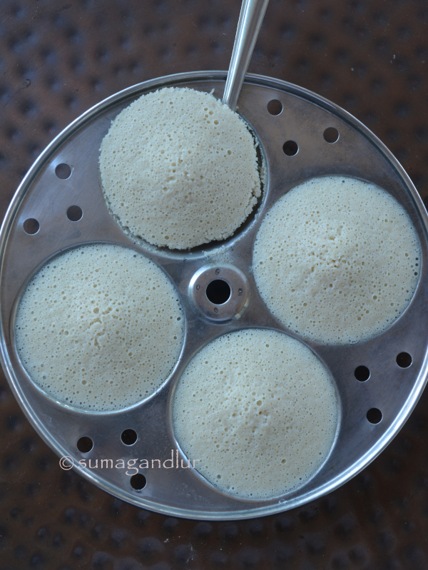 Veggie Platter: A - Z Idli Series ~ B for Bajra Flour Idlis
