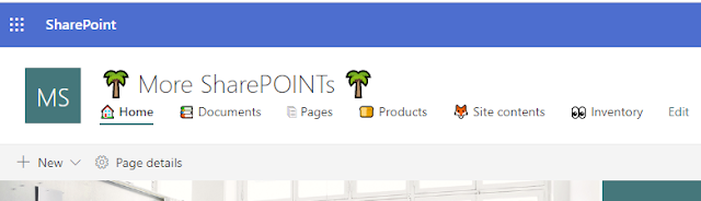 Purna's MORE SHAREPOINTS : Adding Emojis to SharePoint Navigation Menu ...