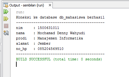 Contoh JDBC Insert Update, dan Delete pada Java dengan MySQL | Download ...