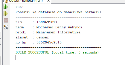 Contoh JDBC Insert Update, dan Delete pada Java dengan MySQL | Download Source Code PHP dan Java ...