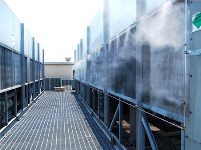 Pre-cooling Misting System And Its Usage