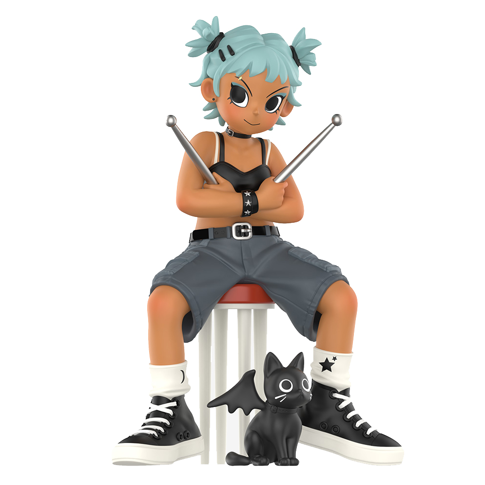 Pop Mart Frankie The Rhythm Peach Riot Rise Up Series Figure | The Toy Pool