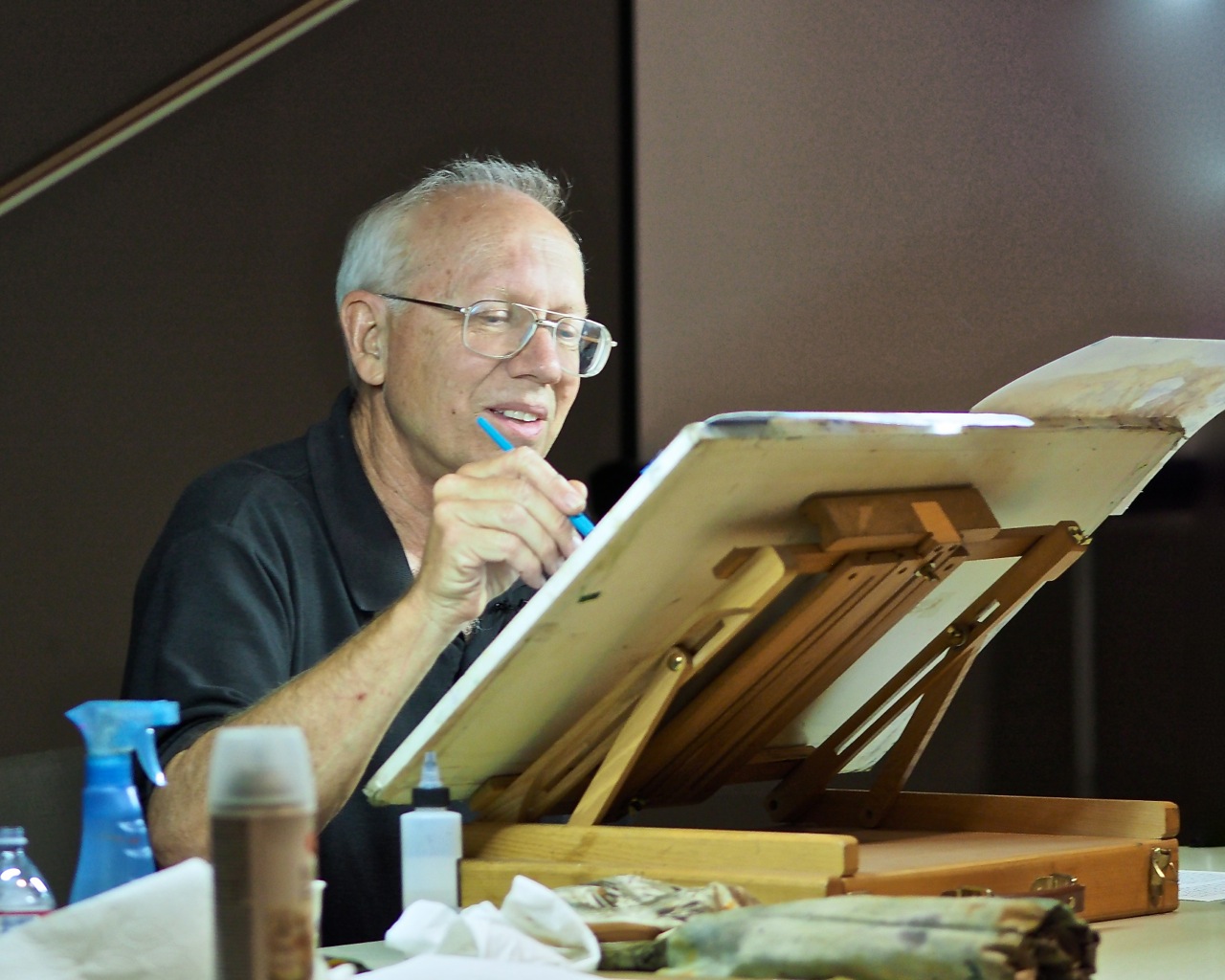 Photos and Stories: Kevin Davidson at the Huntington Beach Art League