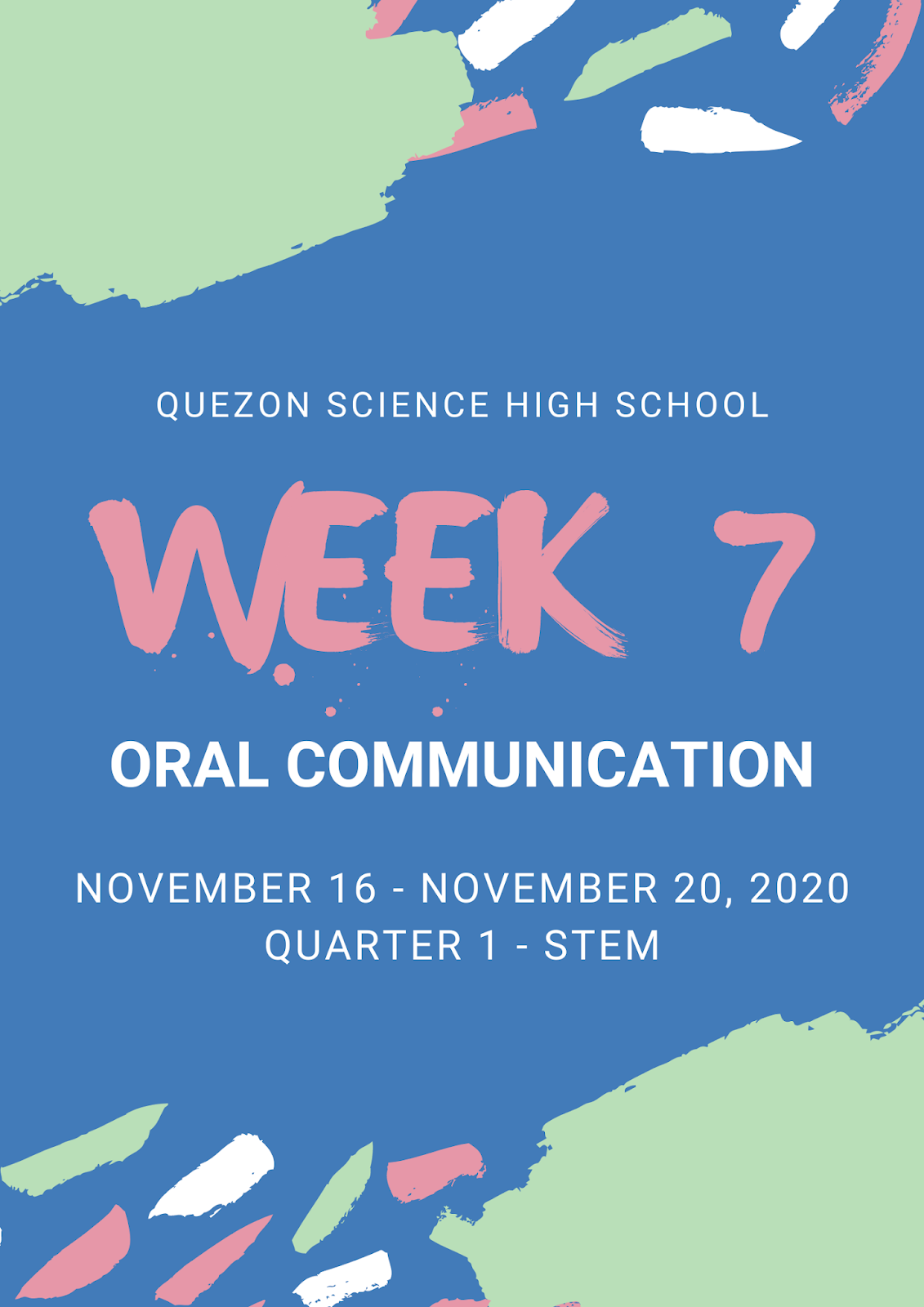 ORAL COMMUNICATION | E-Portfolio | S.Y. 2020-2021