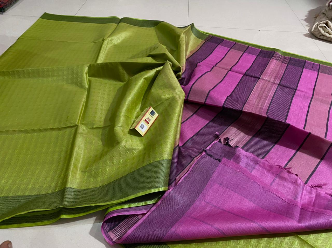 Pure tusser sarees