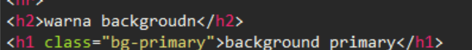 Tutorial Bootstrap Part 4 : Color - Code Solusi