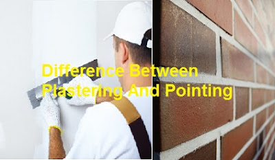 Difference Between Plastering And Pointing - Civil Lead
