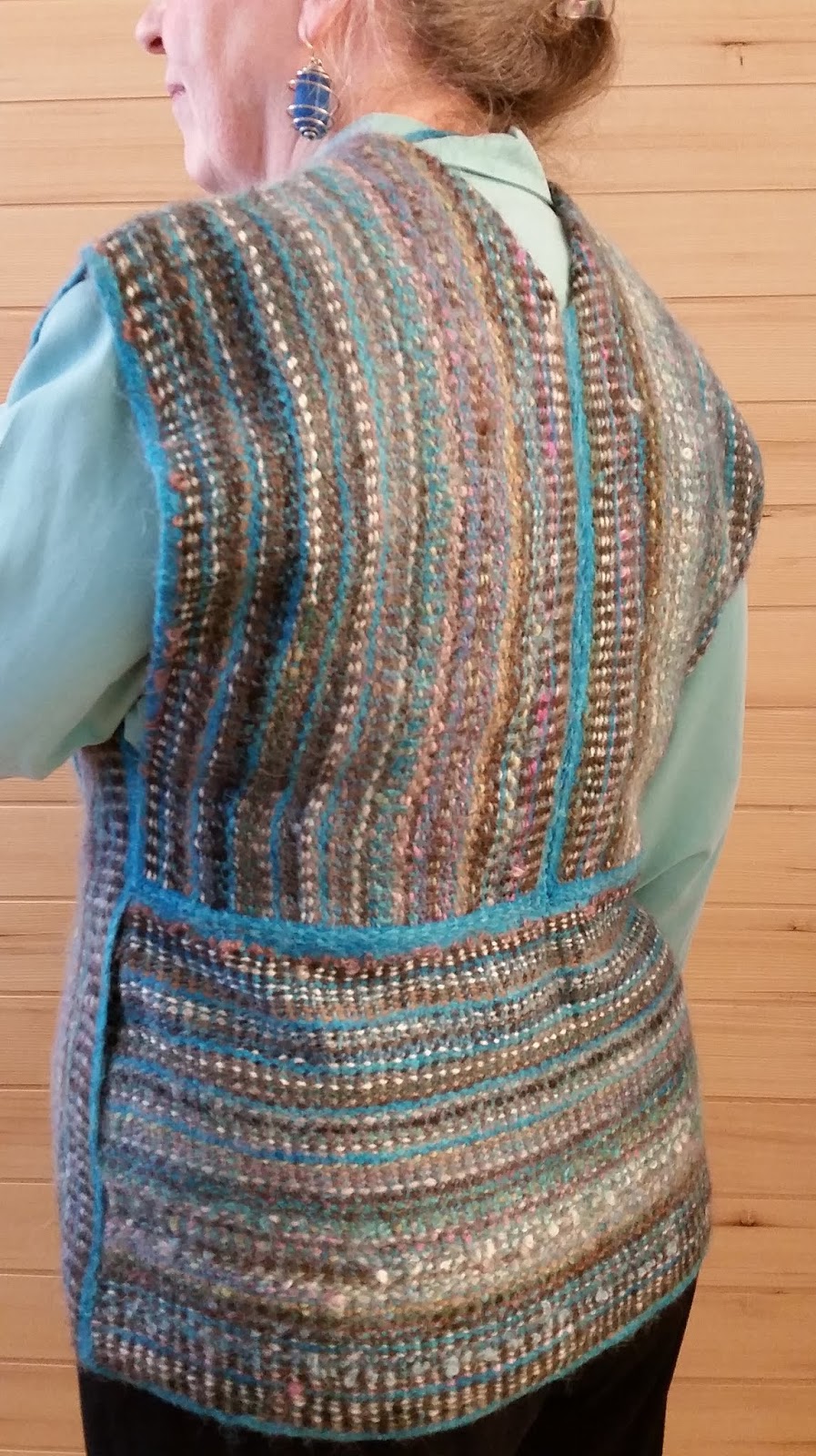 PatsyZ the Hand Spinnin'Guru: The Origami Mobius Vest - Part One