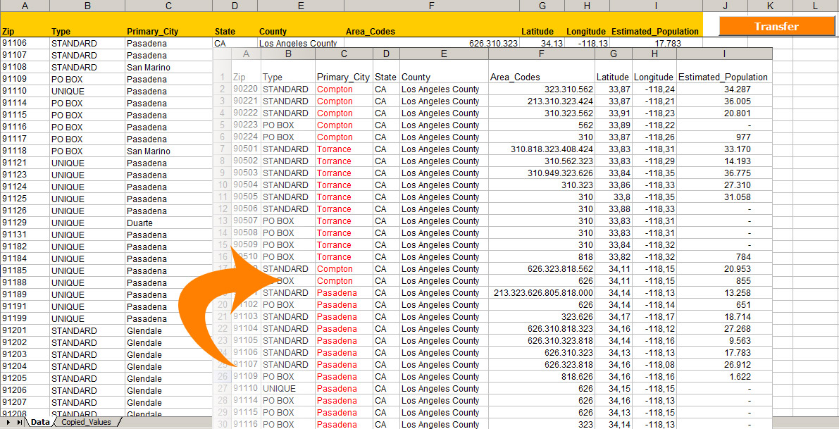 Copying The Values To The Other Page Afree Media copying-the-values-to-the-other-page-afree-media