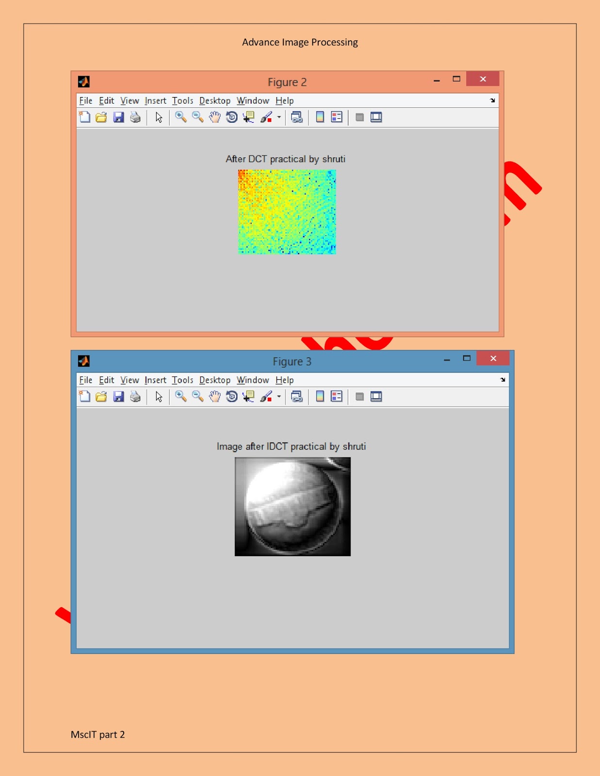 Discrete Cosine Transform And Inverse Discrete Cosine Transform Submitted By Shruti Naik