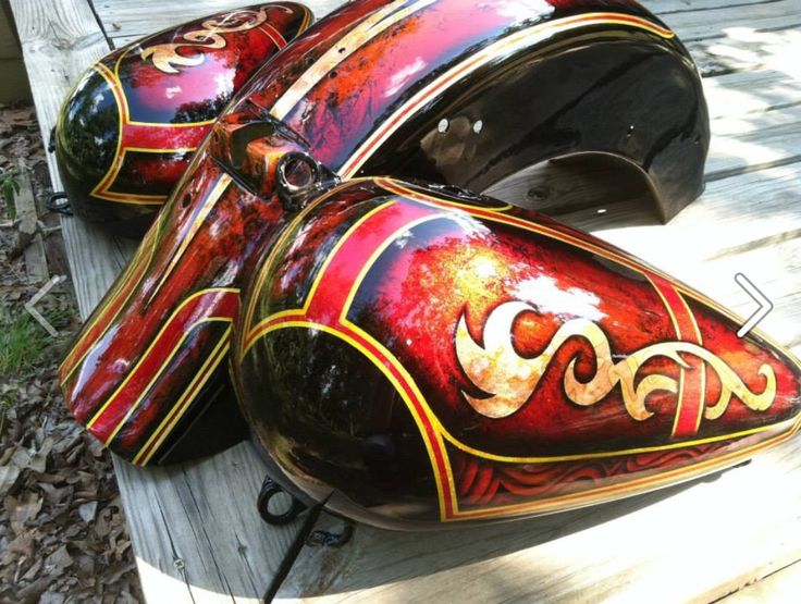 Custom Motorcycle Paint Colors - otomotif