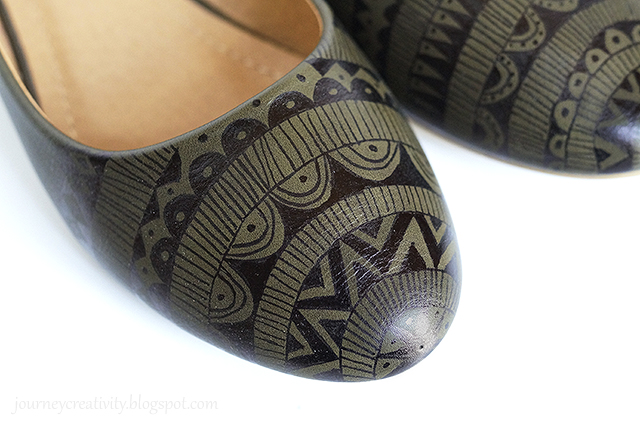 Mandala shoes - Journey into Creativity