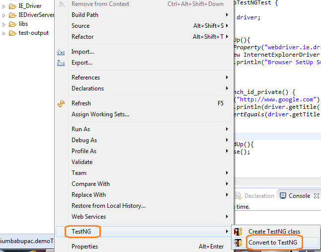 Qababuworks How To Execute Selenium Test Cases From Command Prompt Using Testngxml