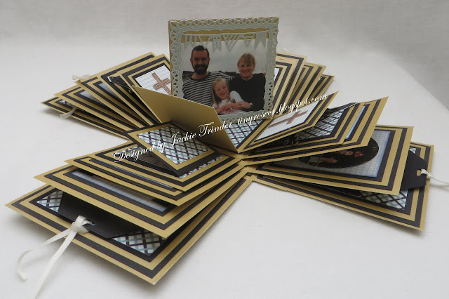 Tinyrose's Craft Room: Exploding Box 60th Birthday card for my Hubby