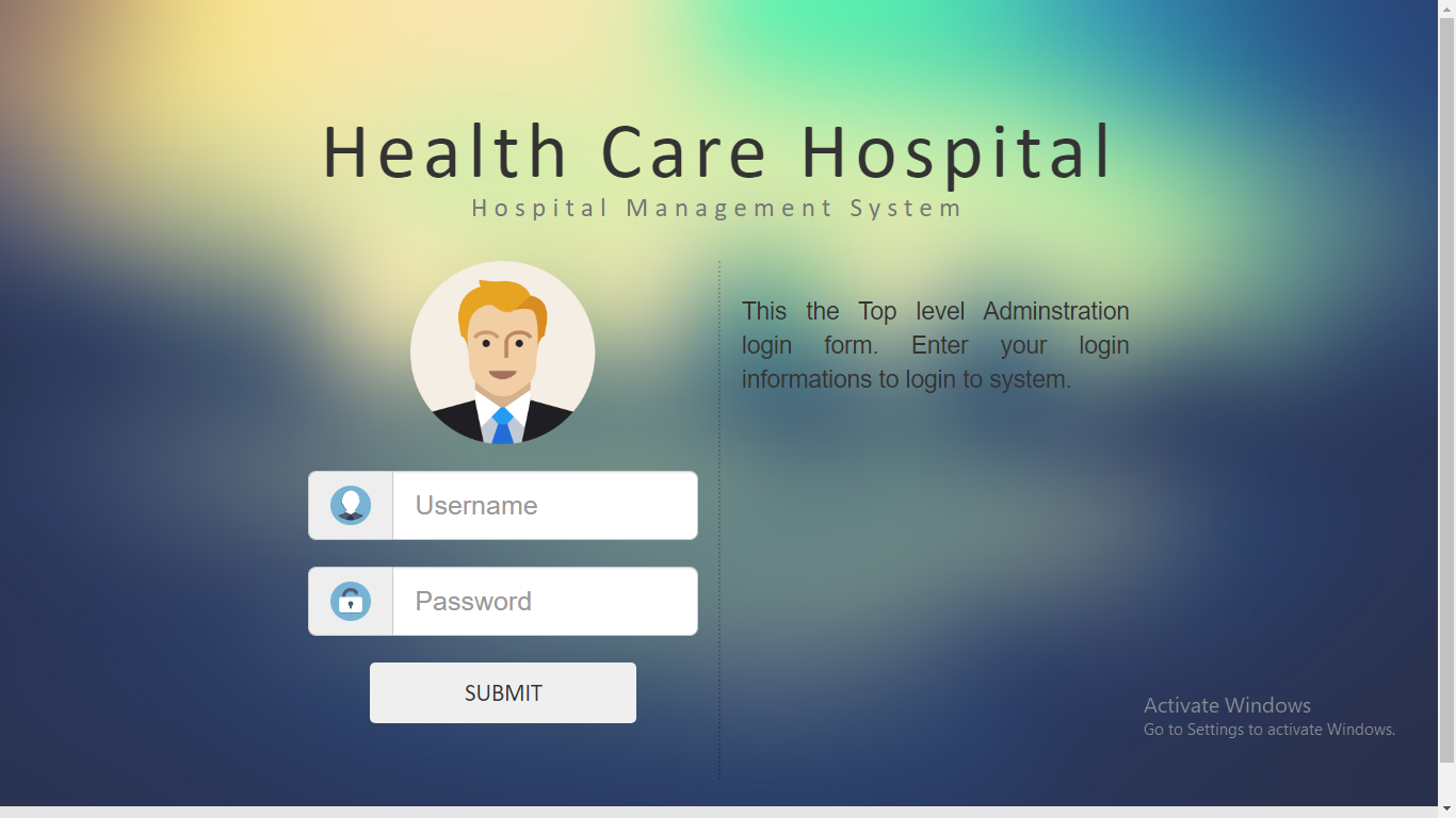 Health Care Hospital System in PHP MySQl with Source Code