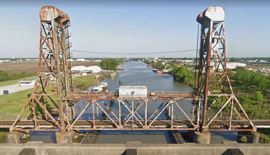 Industrial History: 1959 Port Allen Lock on canal in Port Allen, LA ...